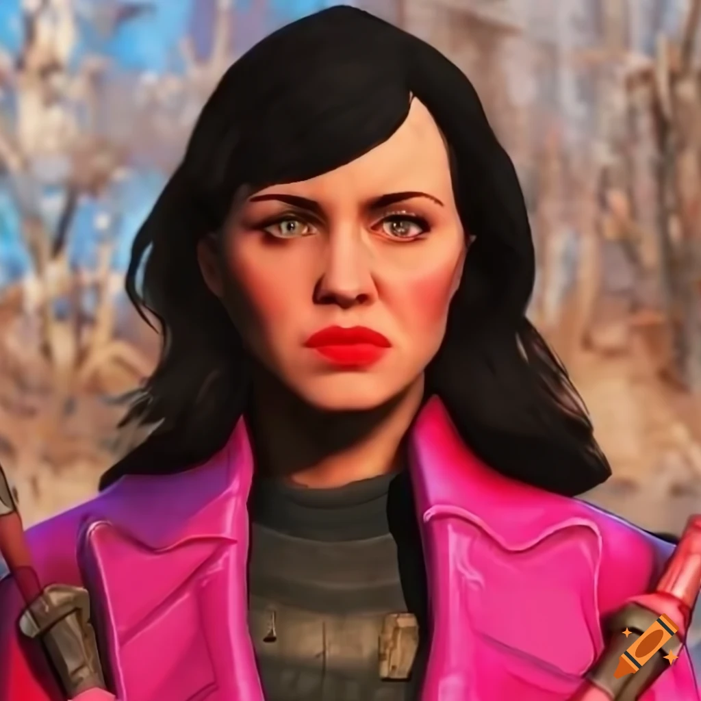 Piper wright inspired lips with a full pink glossy coat and lipstick on ...