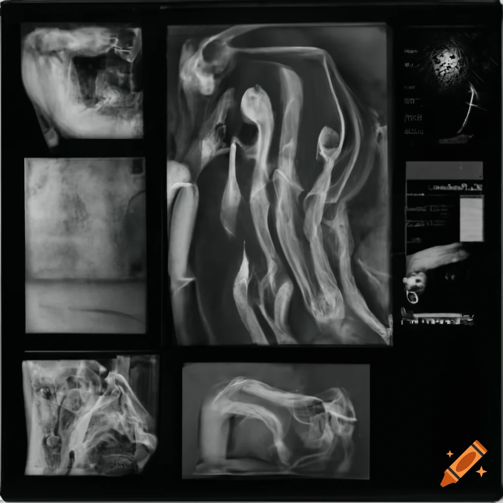Surrealist x-ray mod artwork on Craiyon