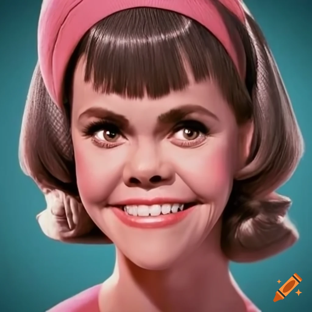 Sally field as the iconic gidget character on Craiyon