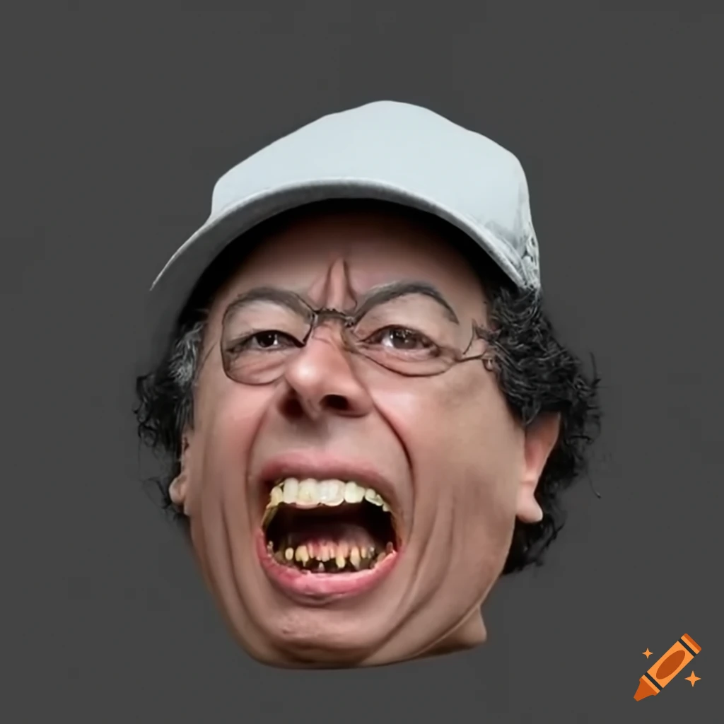 Man in black baseball cap screaming and crying on black background on ...