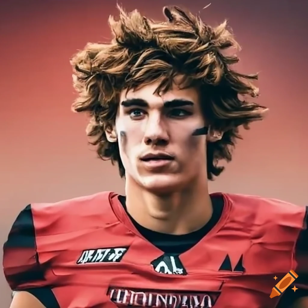 Louisville quarterback tyler shough on Craiyon