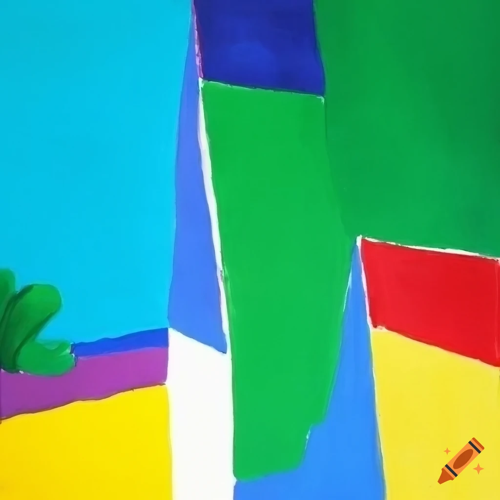 Special-shaped spatial structure inspired by David Hockney and Henri ...