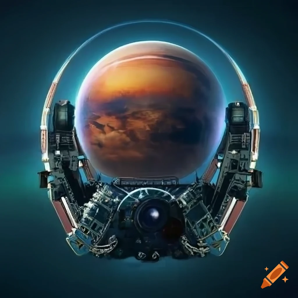 Mars rover in Renaissance style merging ancient painting techniques ...