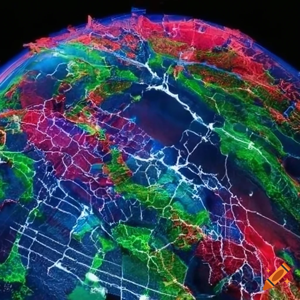 Geospatial strategy and innovation expertise on Craiyon