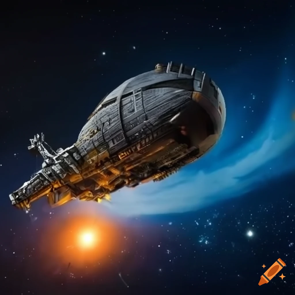 Largest spaceship in the universe on Craiyon
