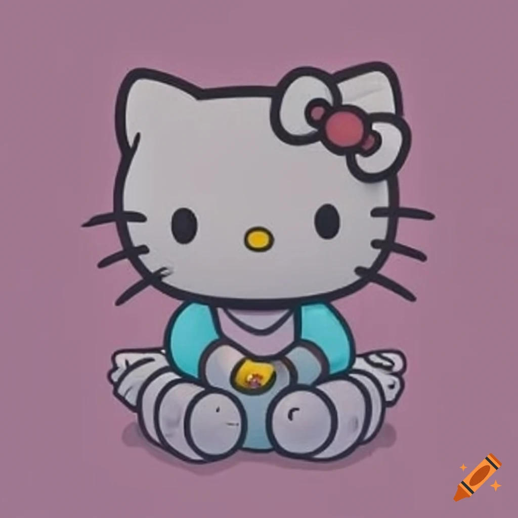 Hello kitty character on Craiyon