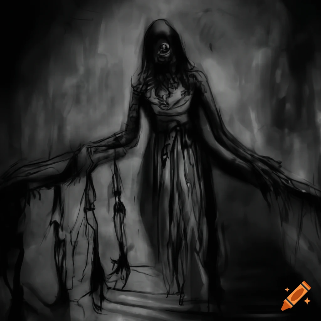 Dark and gothic digital art inspired by nightmares and an insane asylum ...