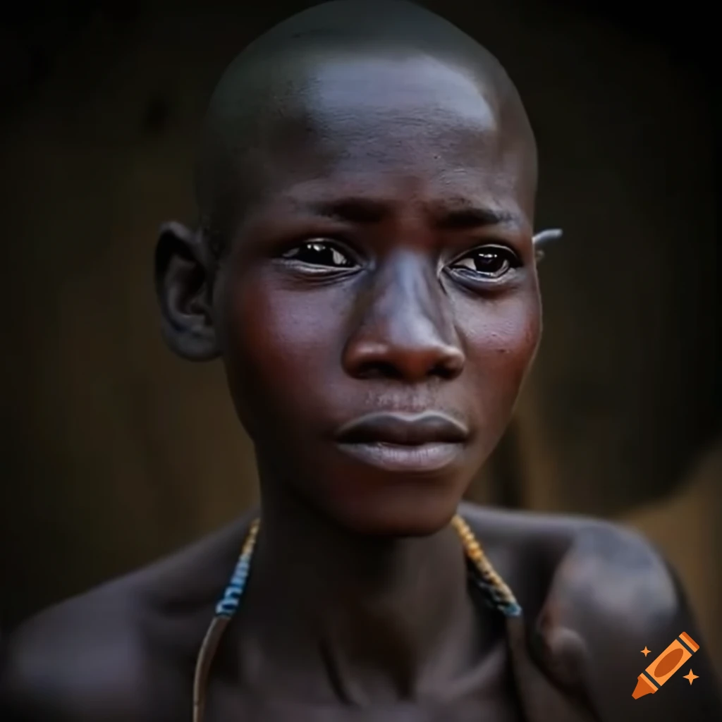 Small village in Africa with a young man named Aboyo filled with dreams ...