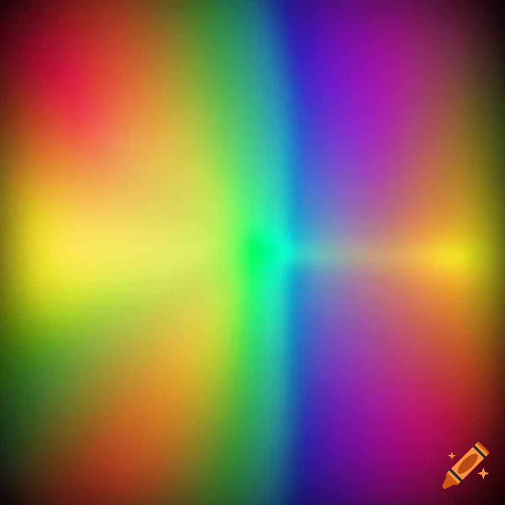 Square rainbow on Craiyon