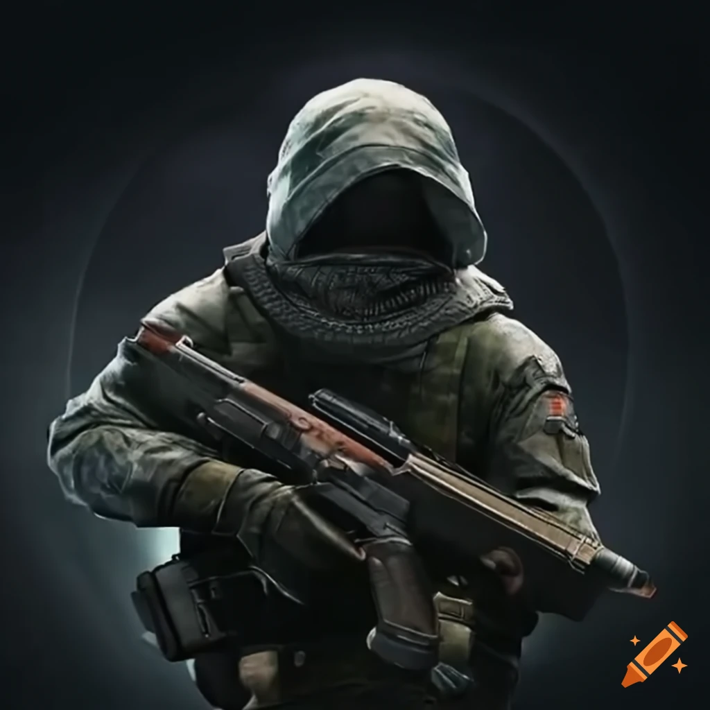 A male character in tactical gear from the game Escape From Tarkov on ...