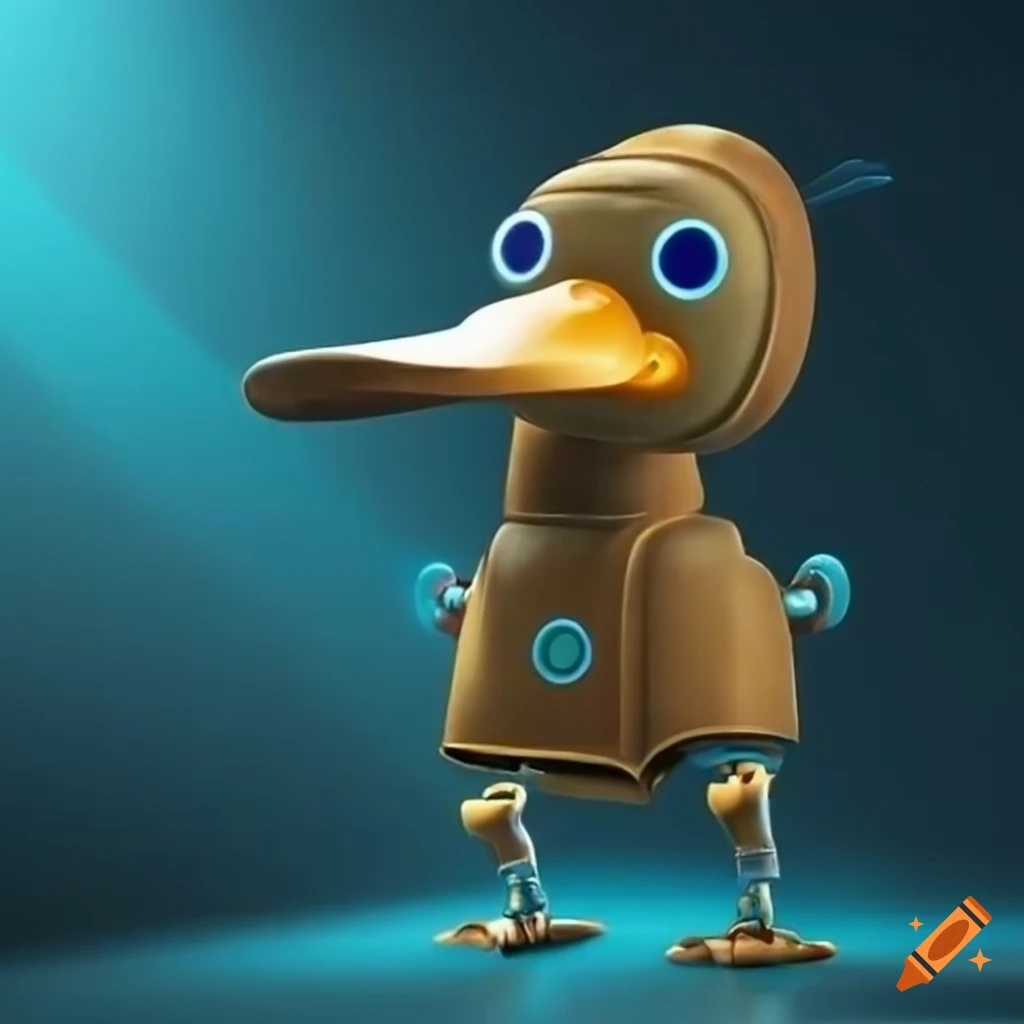 Platypus robot on Craiyon
