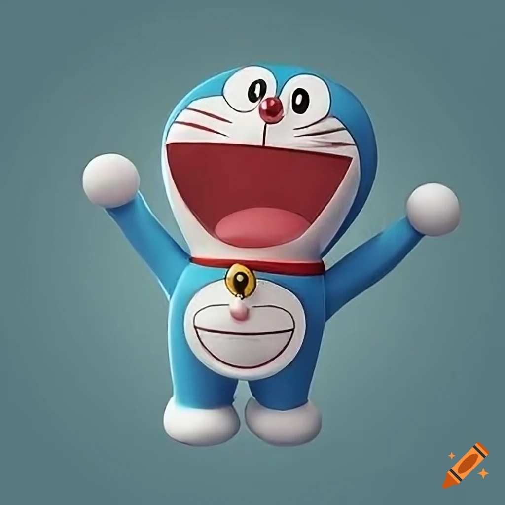Doraemon character on Craiyon
