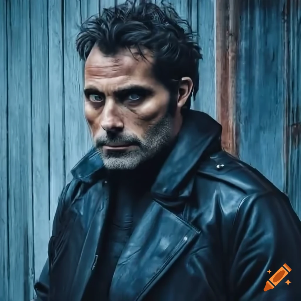 Punk rocker with mohawk hairstyle and leather outfit on Craiyon