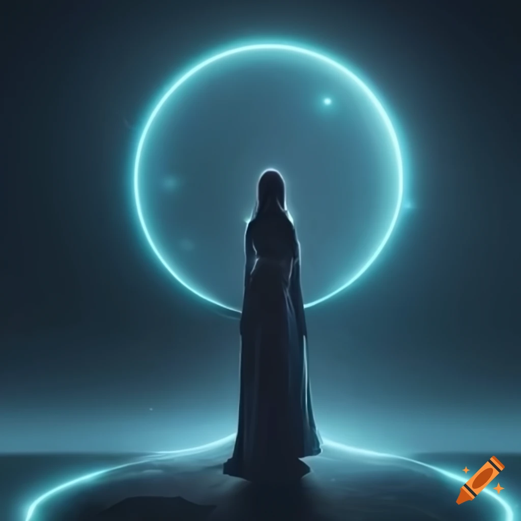 Luminous shape-shifting entities responsible for maintaining light on a ...