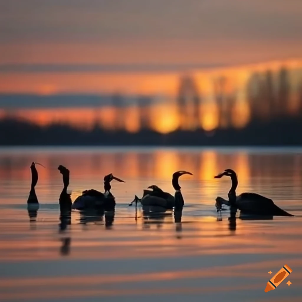 Ducks images created on Craiyon