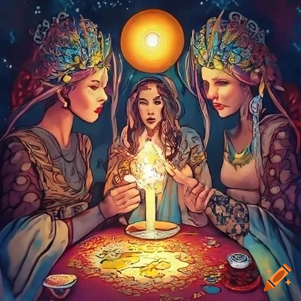 Three people painting a canvas with three coins, symbolizing teamwork ...