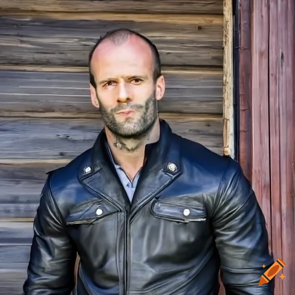 Punk rocker with a mohawk hairstyle and black leather jacket on Craiyon