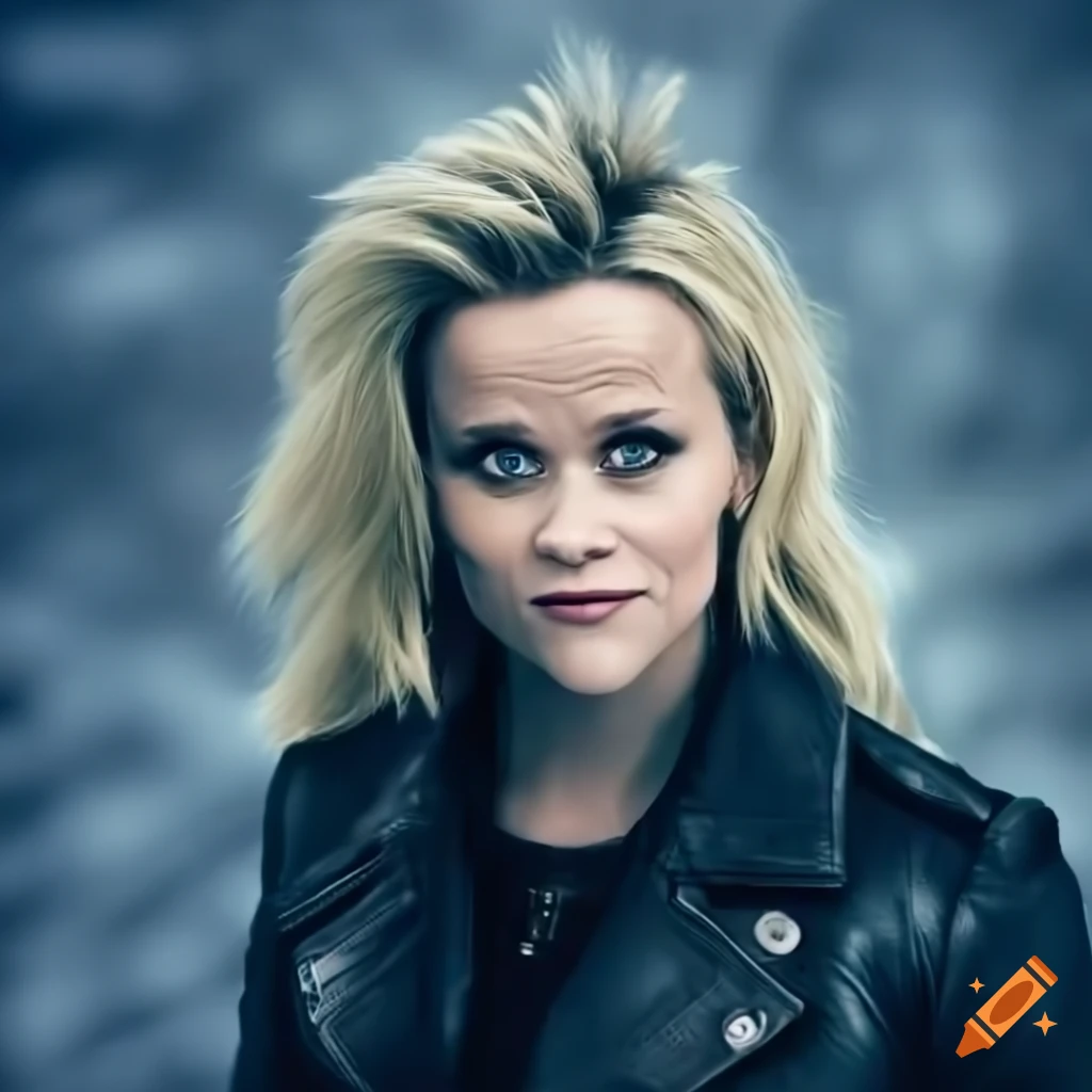 Punk rocker with mohawk hairstyle and leather outfit on Craiyon