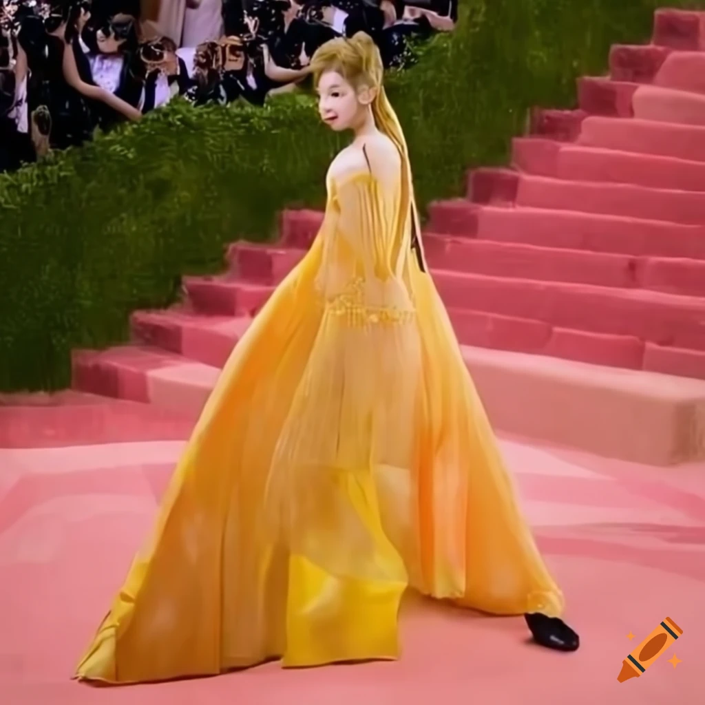 Twice sana in festival of fire inspired outfit on Craiyon