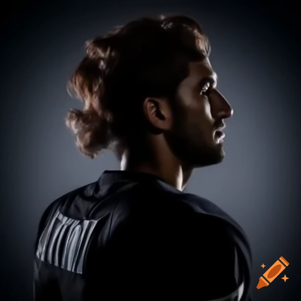 Detailed headshot of 30-year-old Turkish football player goalkeeper ...