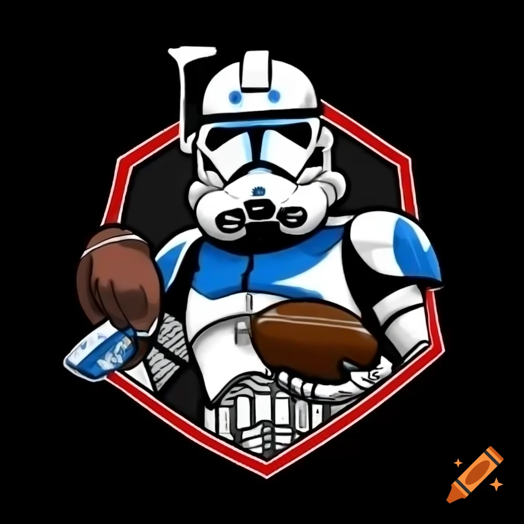 Chibi-style anime drawing of a stormtrooper from star wars wielding a ...