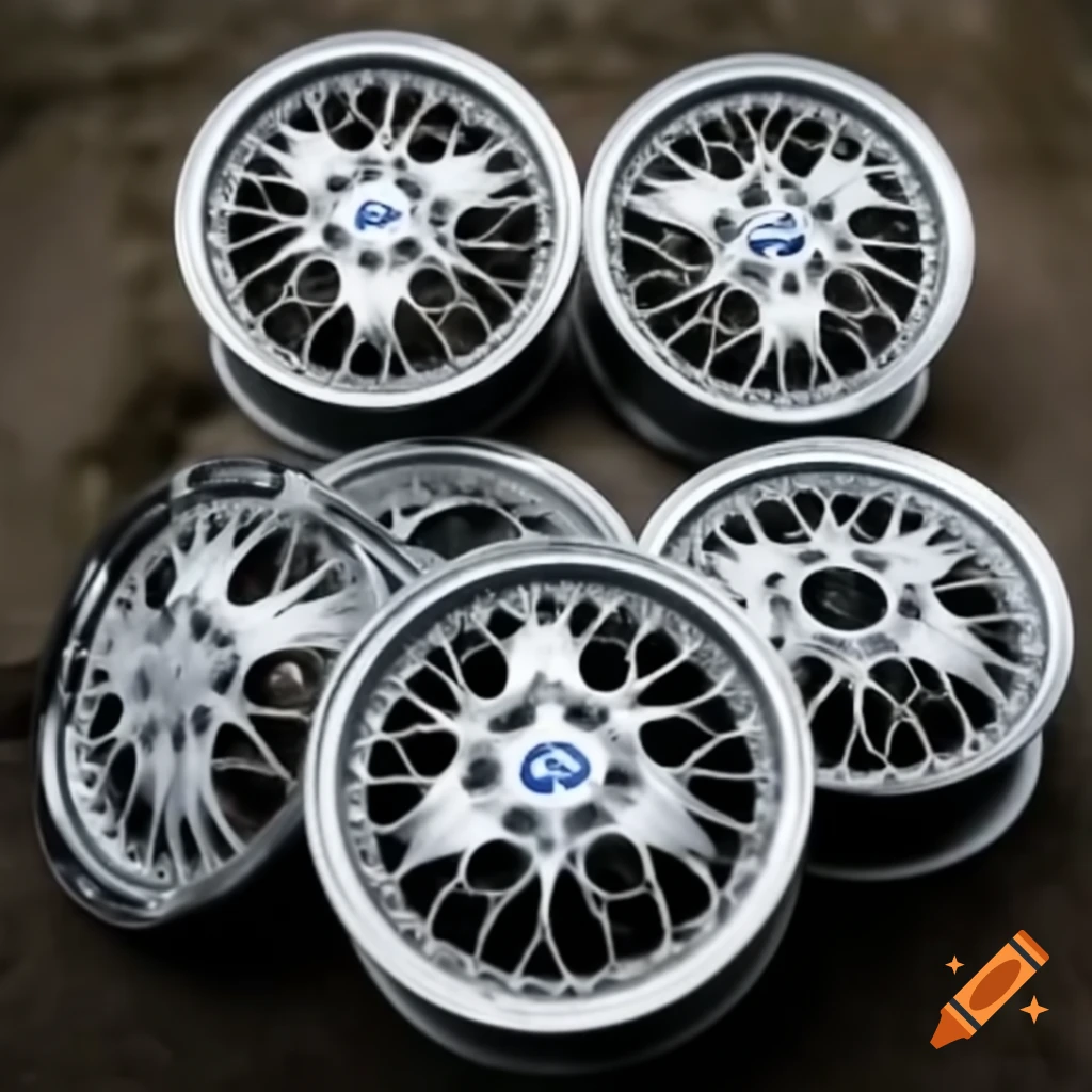 BBS wheels showcasing a distinctive design on Craiyon