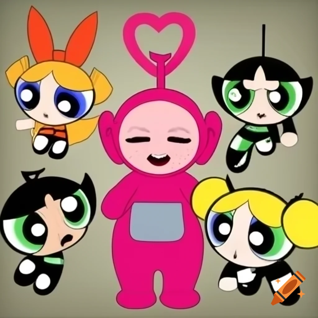 Cartoon scene featuring queen vampire alien adelline and tinky winky ...