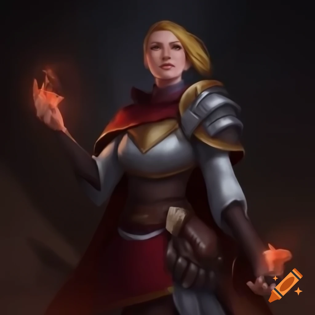 Female Cleric Character Concept On Craiyon