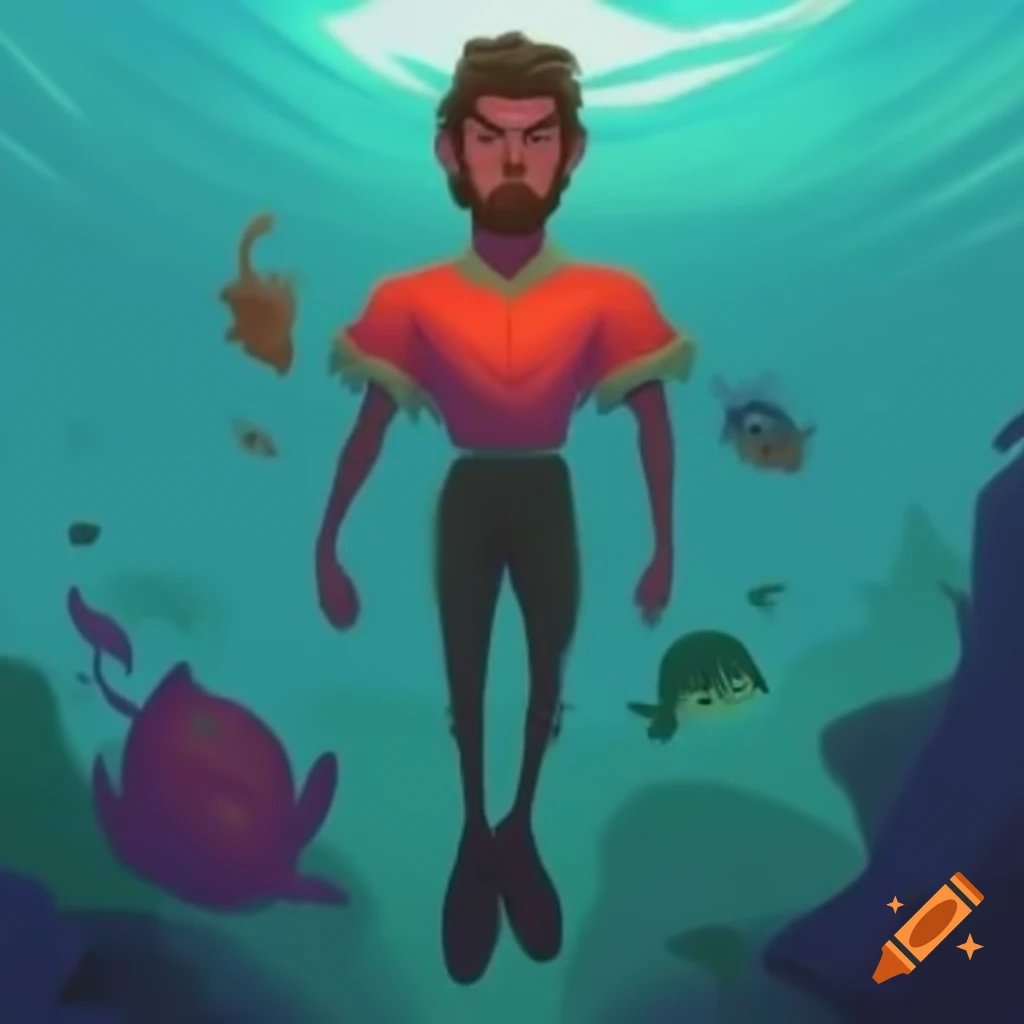 Pixel art male character in 90s exploration attire for sprite movement ...