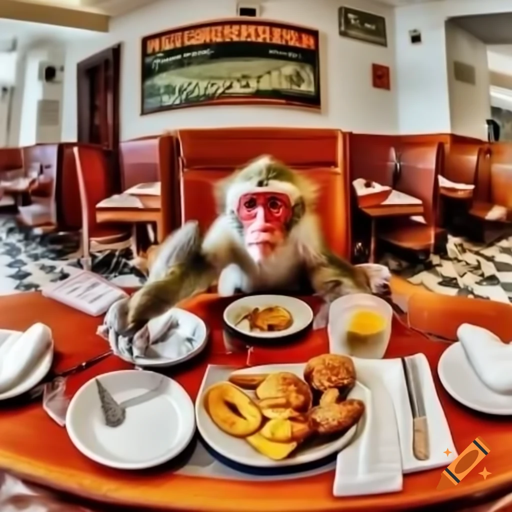 Depiction of the last supper in a diner setting on Craiyon