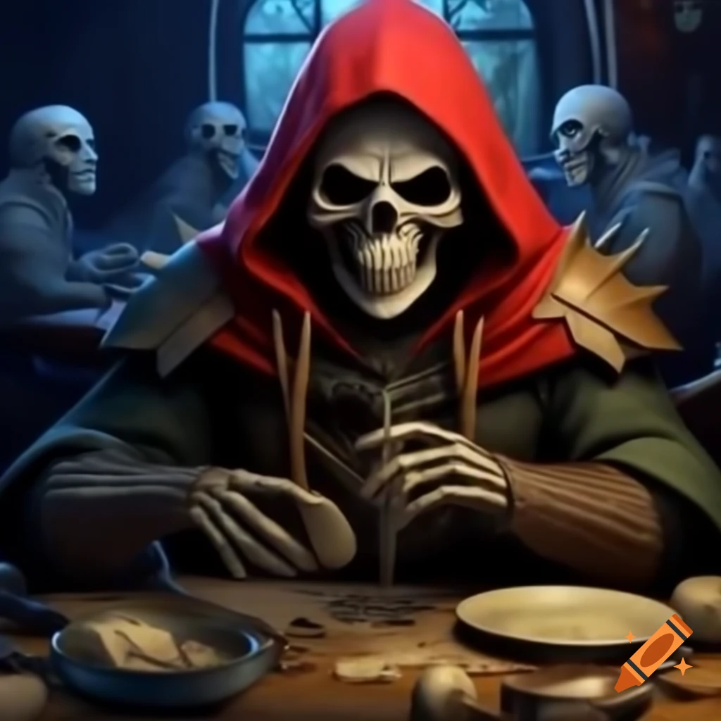 Evil medieval priest character illustration on Craiyon