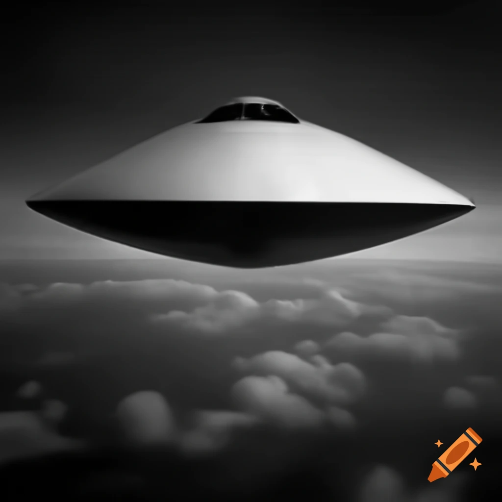 UFO designed in Mondrian art style with geometric patterns on Craiyon