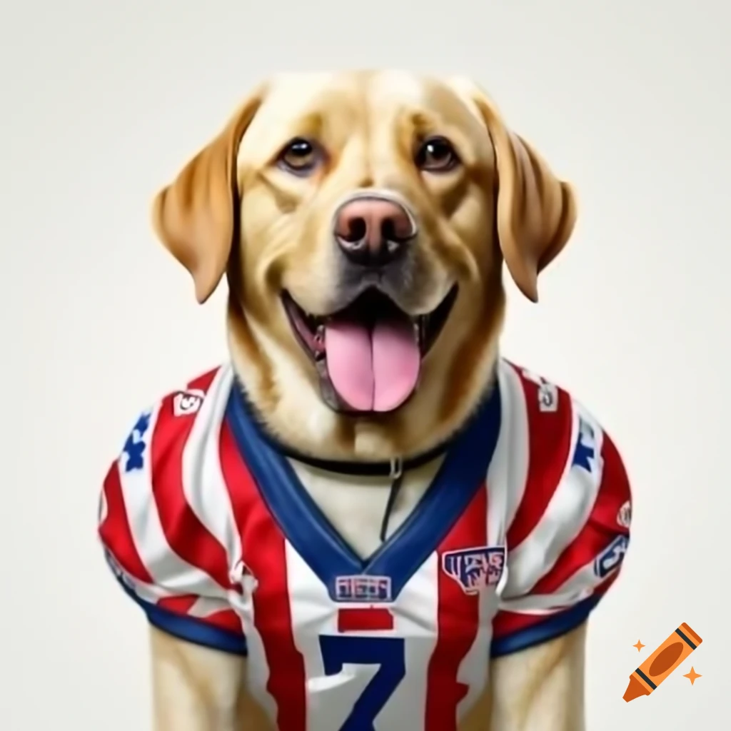 Dapper dachshund in real madrid colors cheering for the team on Craiyon