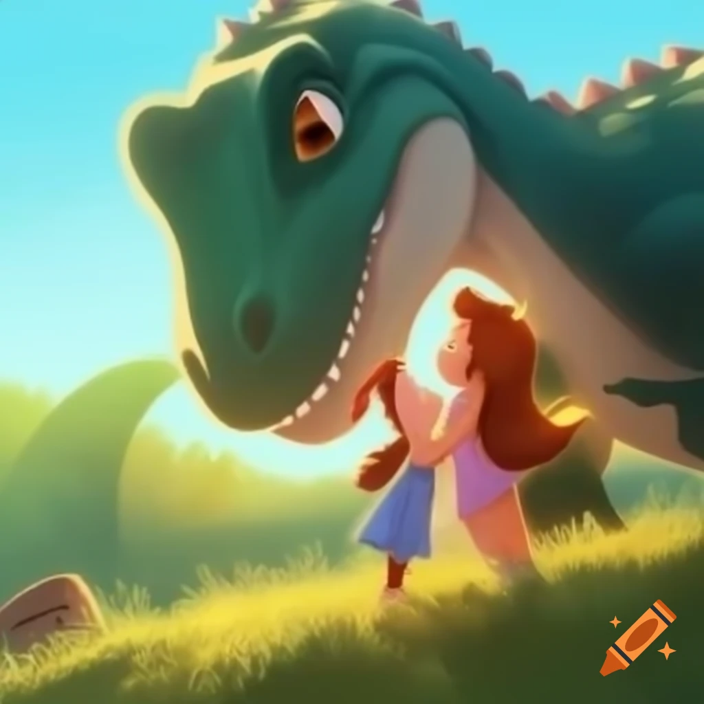 Childish drawing of mouse and lion in the forest on Craiyon