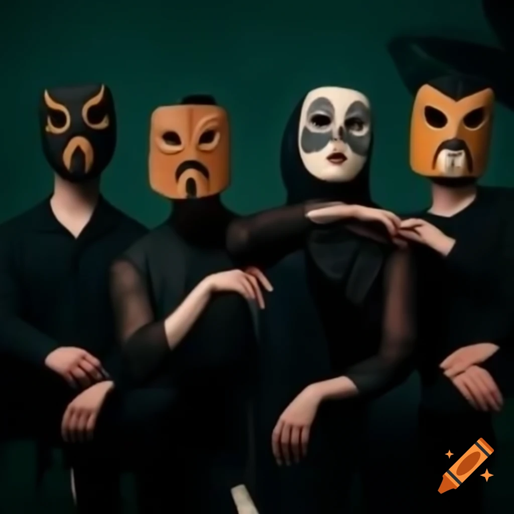 Wall covered with posters of american rock bands on Craiyon