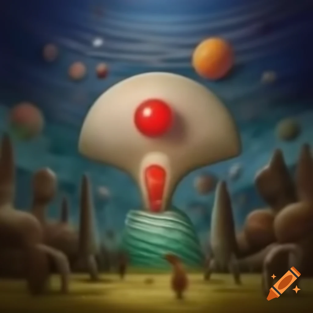 Surrealist artwork with abstract elements on Craiyon