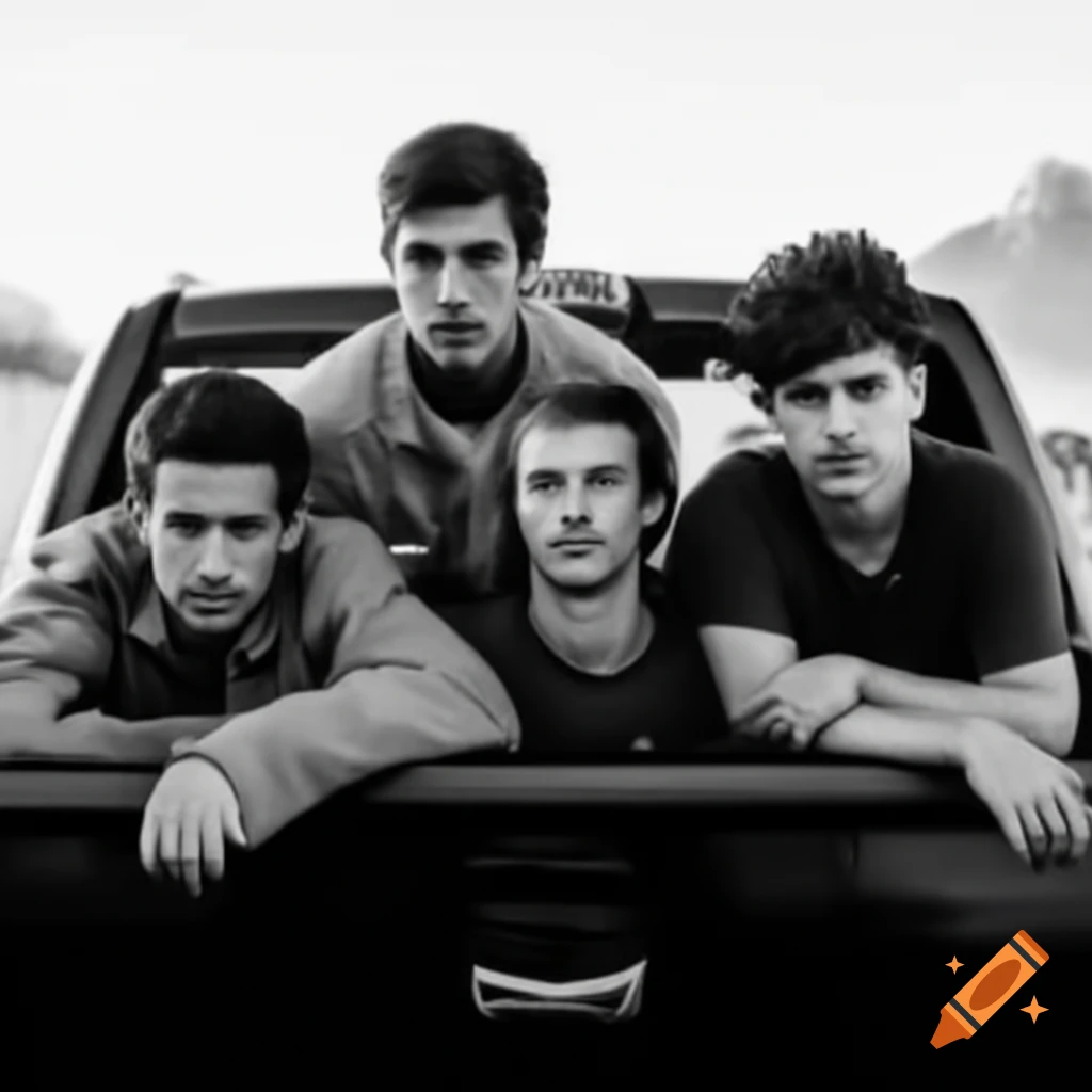 Band logo featuring the text 'I Like Cars' on Craiyon