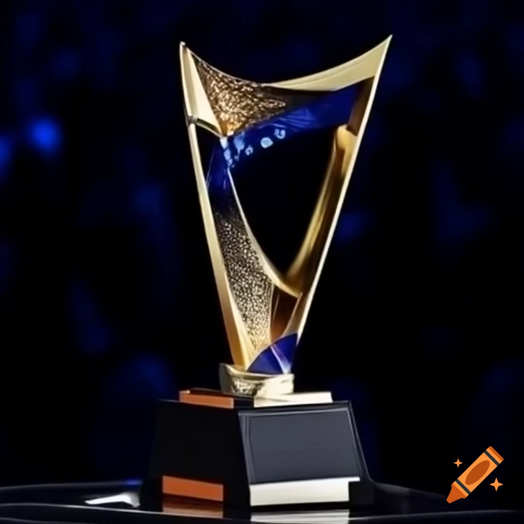 Luxurious trophy design for AOM Artist Awards, a grand South Korean ...