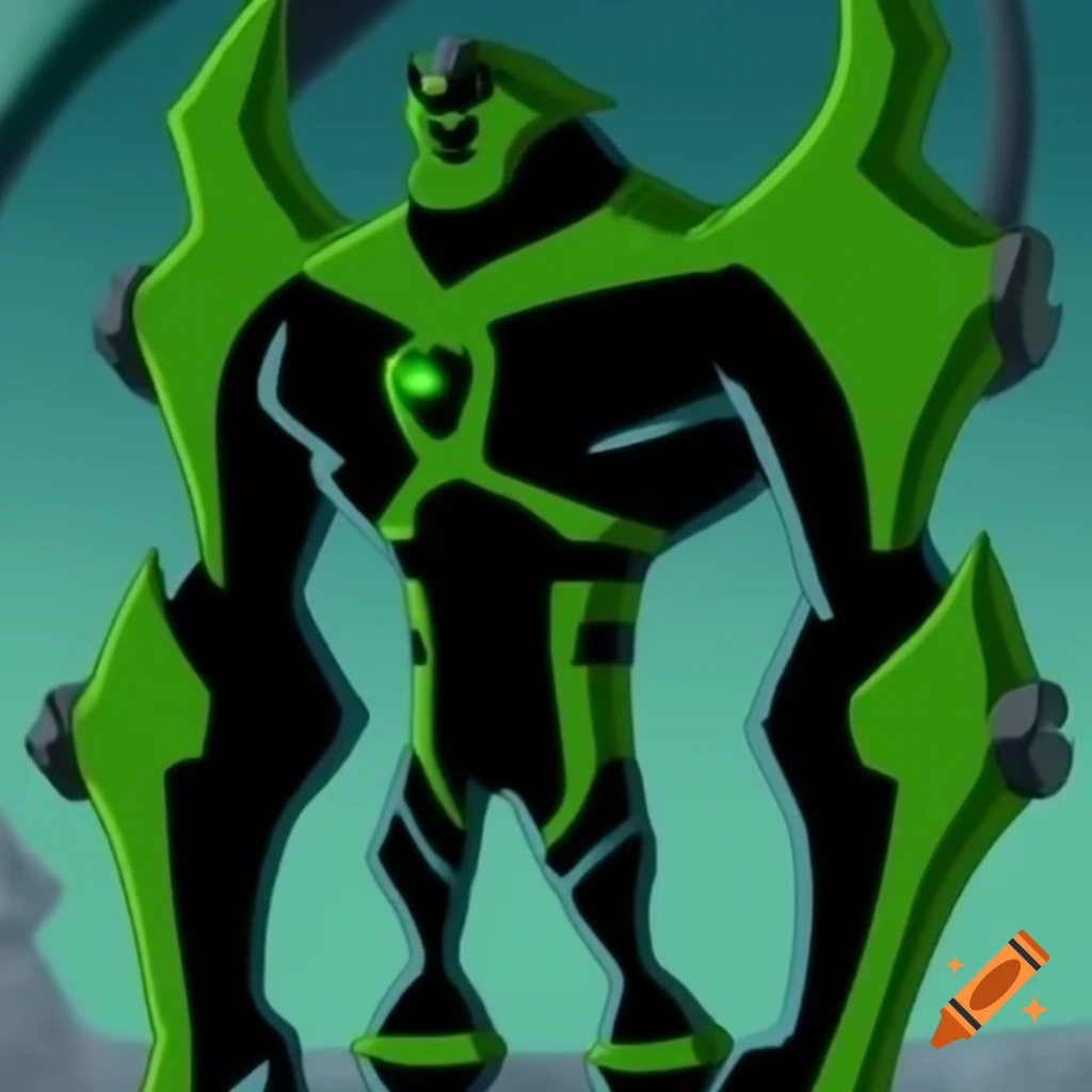 Ben 10 character four arms in action on Craiyon