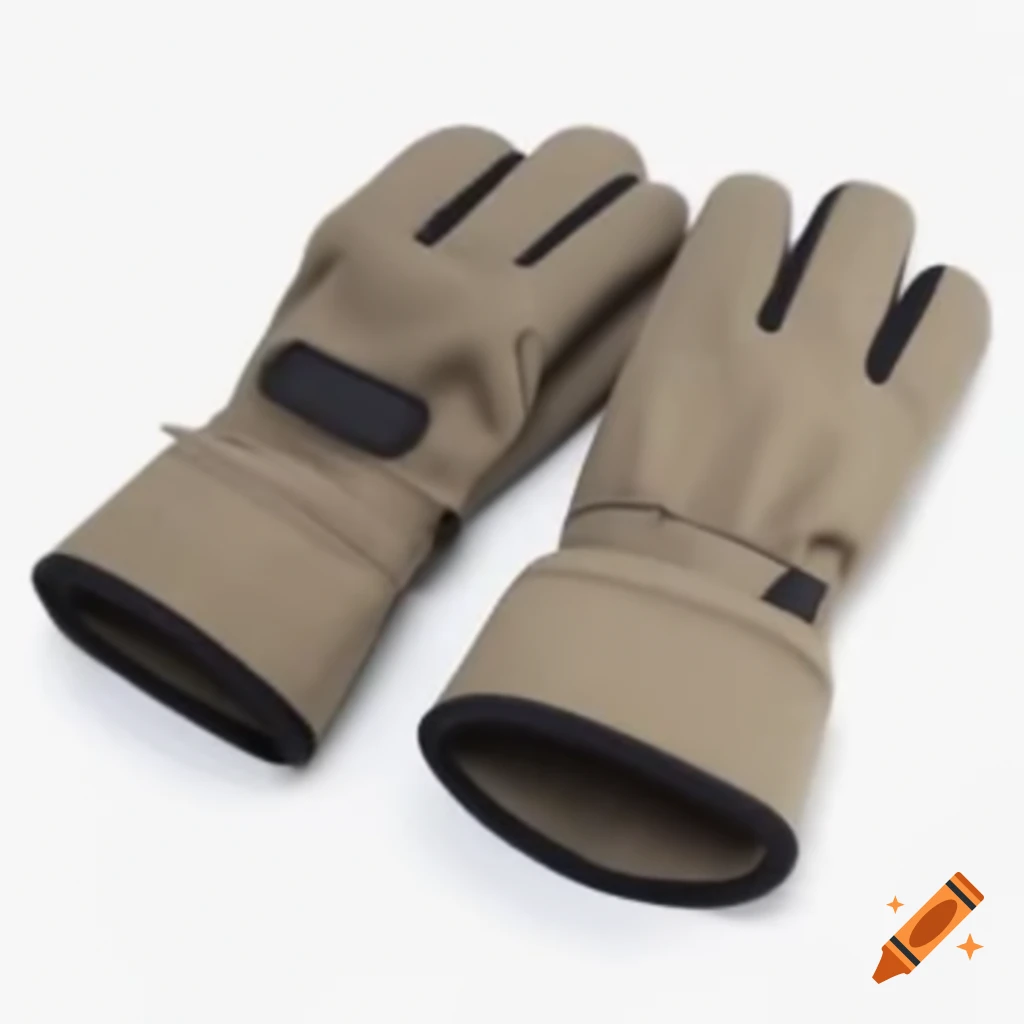 Ancient sci-fi style motocross gloves with padding on Craiyon