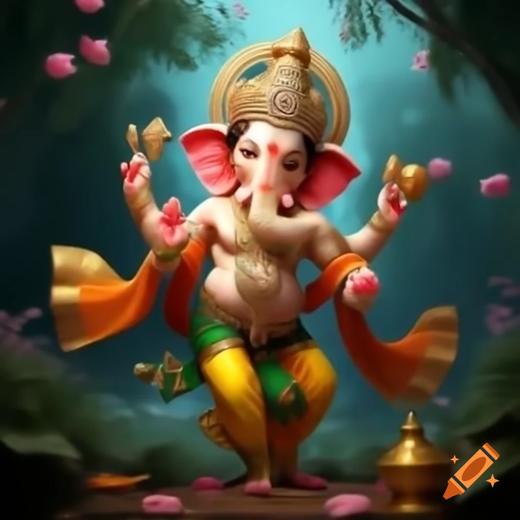 Lord shiva meditating in tranquil landscape on Craiyon