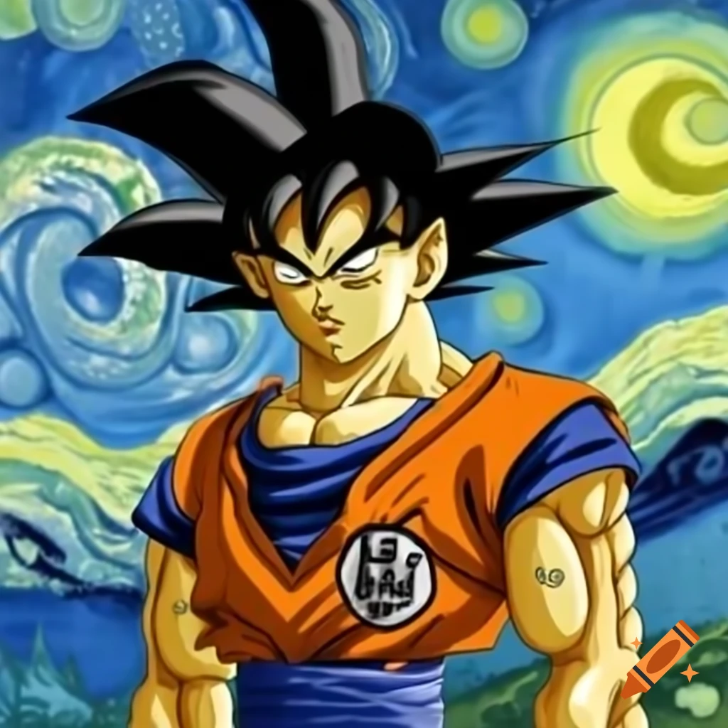 Bald Goku From Dragon Ball Created On Craiyon