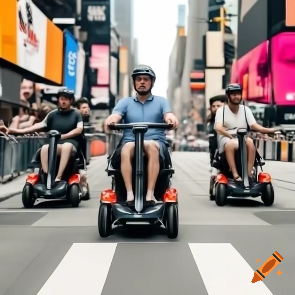 Mobility scooter for personal transportation on Craiyon