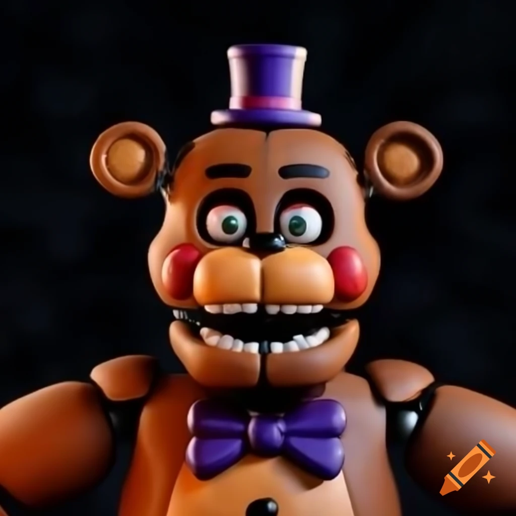 Realistic animatronics from Five Nights at Freddy's franchise on Craiyon