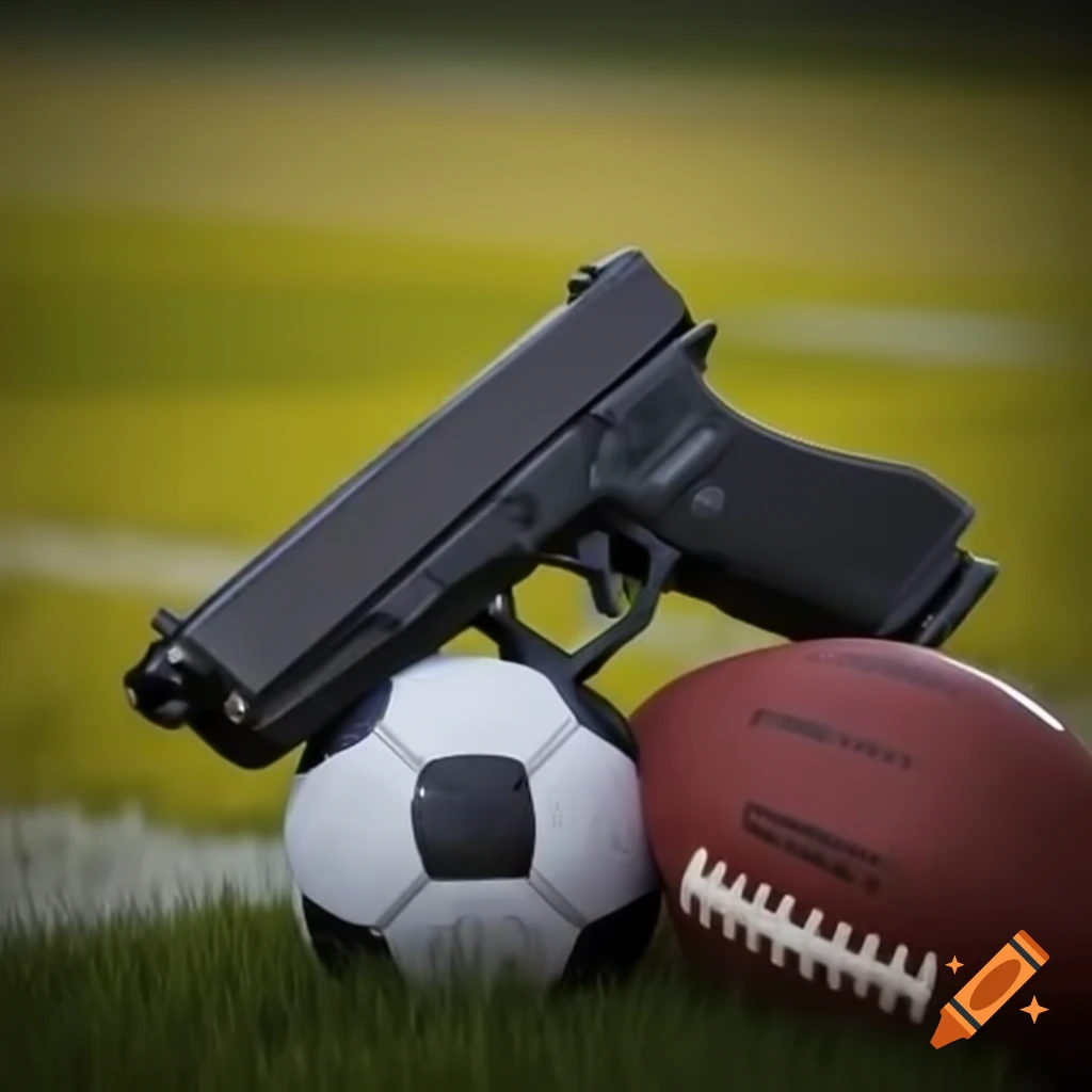 Glock 19 gen 5 on a table on Craiyon