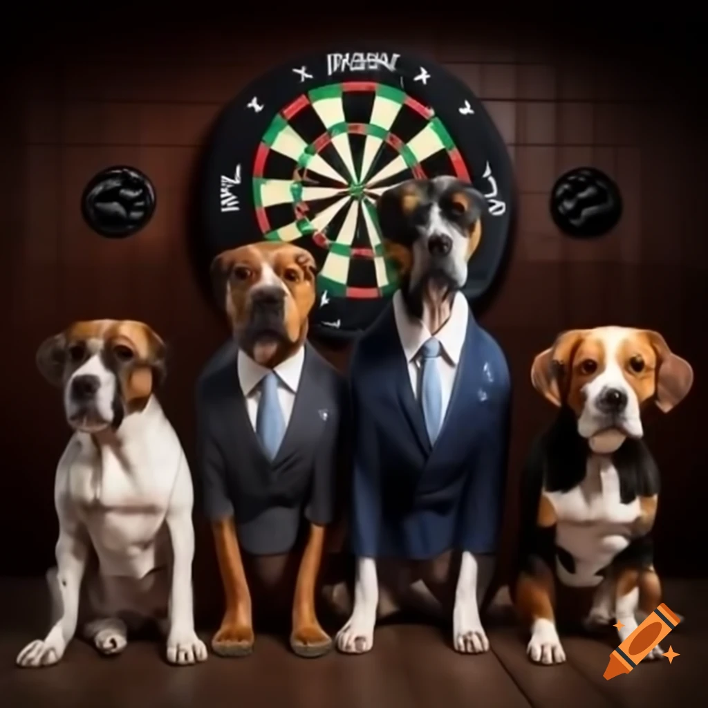 Dog playing poker at table with shrimps on Craiyon