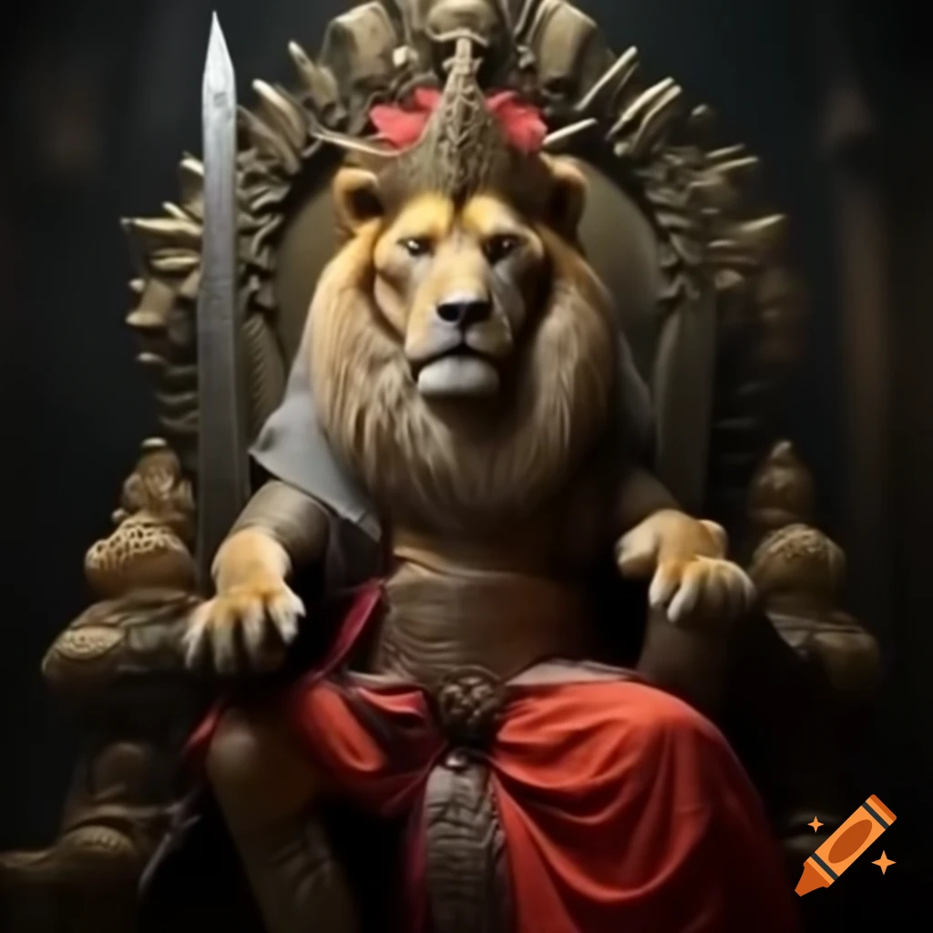 Crown crafted from scrap metal on Craiyon