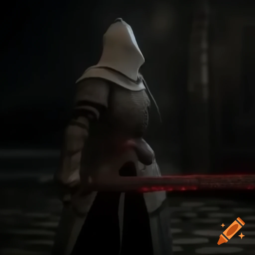 Conceptual representation of two souls merging in a void on Craiyon