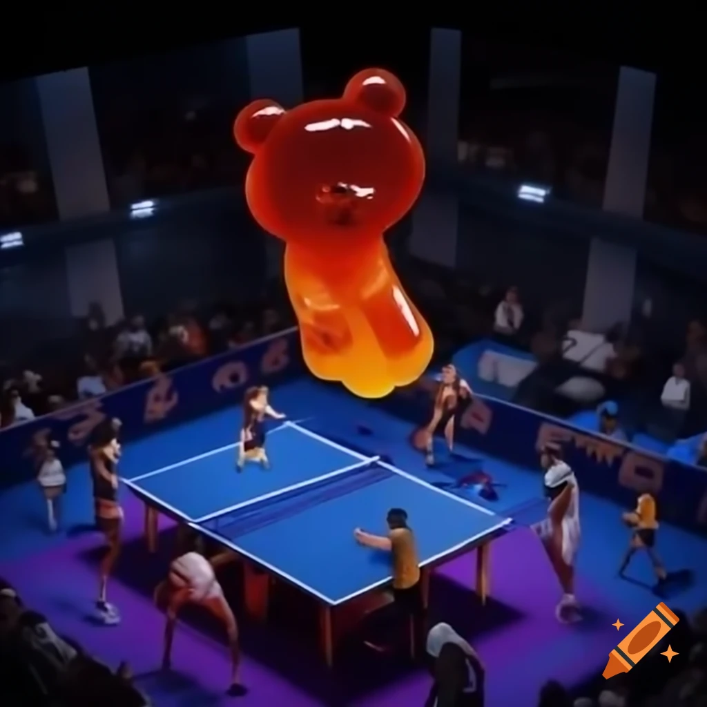 Surreal scene of dreamer waking during a whimsical game involving ...