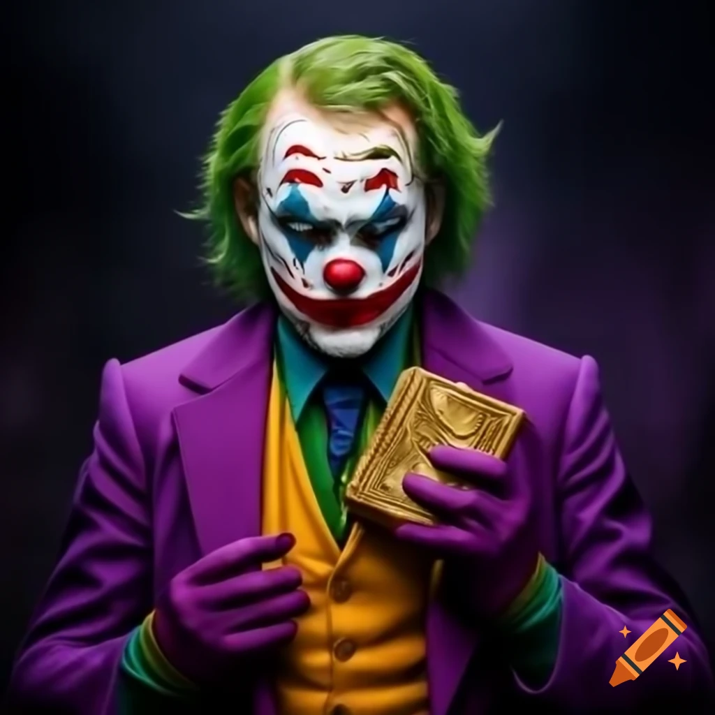 Joker character enjoying a burger on Craiyon Joker character enjoying a burger on Craiyon